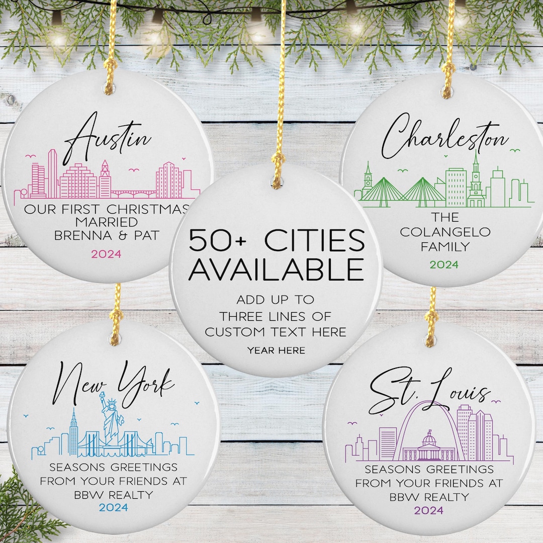 South Carolina Christmas Ornament - North Carolina Ornaments - Custom ...