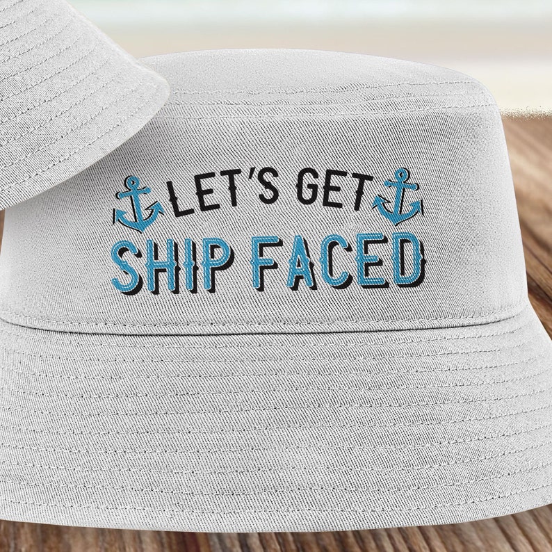 Boat Bucket Hats for Nautical Bachelorette Cruise Trip Gifts - Etsy