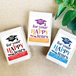 For Your Happy Tears Graduation Tissue - Graduation Party Favors ...