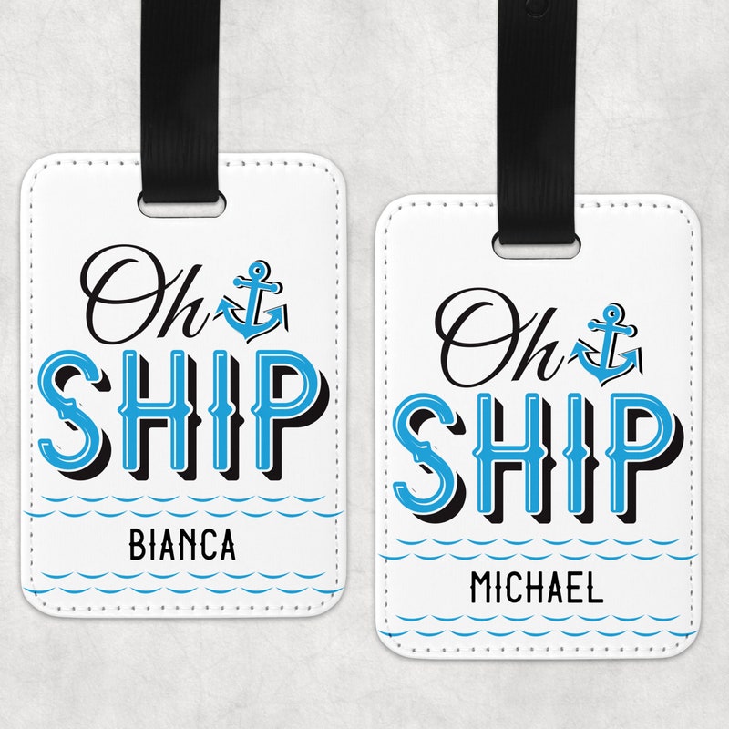 Luggage Tags With Sailing - Etsy