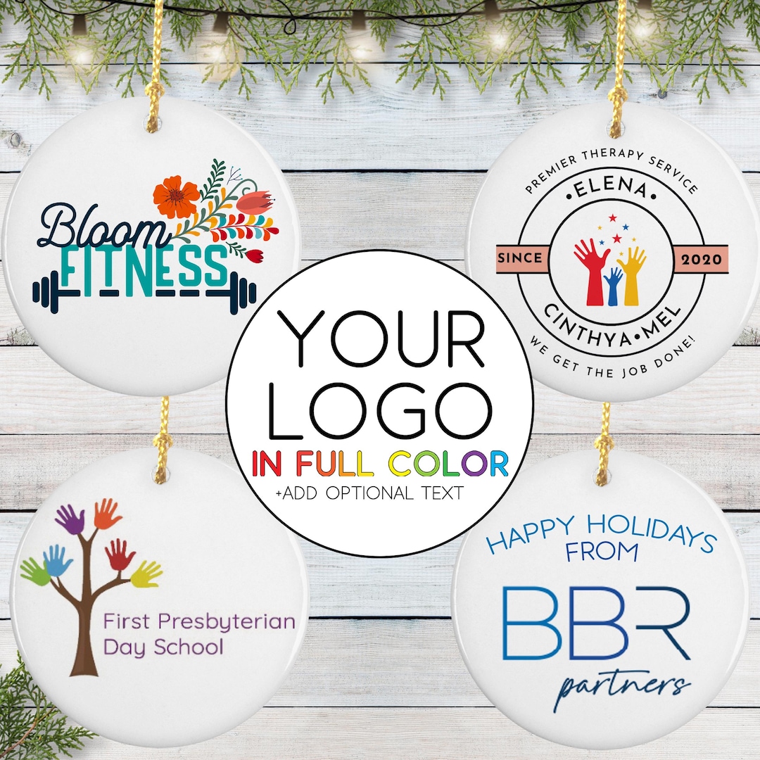 Custom Ornaments - Bulk Christmas Ornaments With Business Logo ...