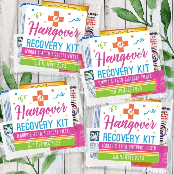 Mexico Survival Kit Label - Etsy