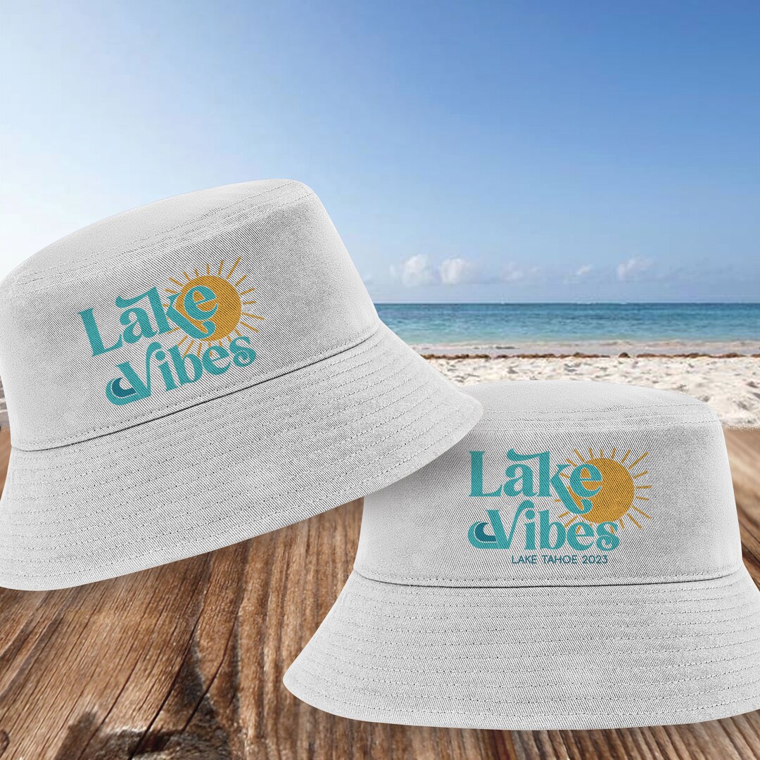 Lake Bachelorette Hats - Custom Bucket Hats for Lake Girls Trip ...
