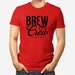 Brew Crew Shirt Bachelor Party T-shirt Beer Shirts for Men - Etsy