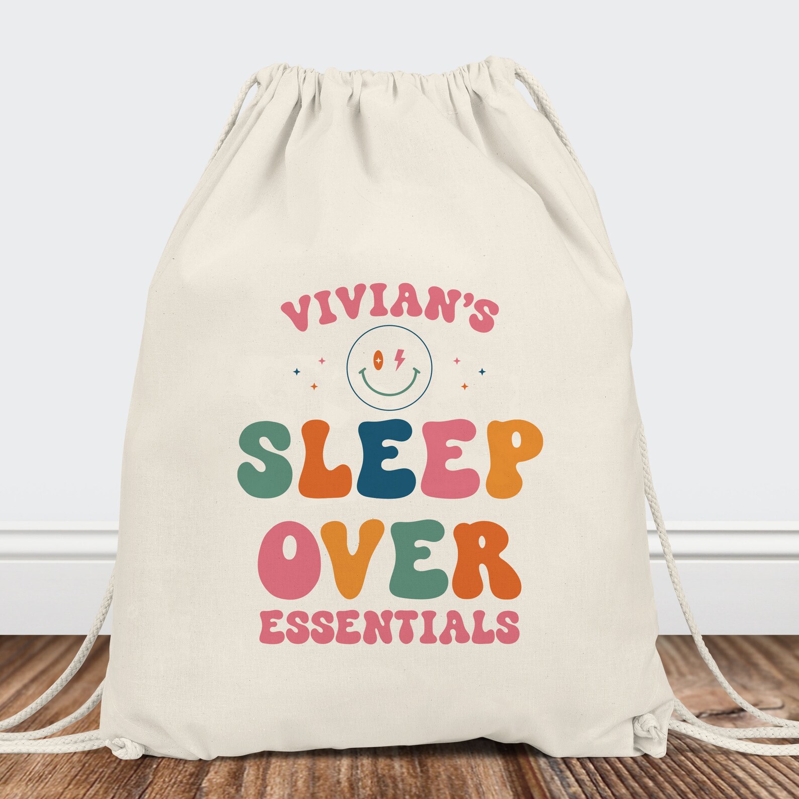 Retro Sleepover Essentials Bags - Slumber Party Gift Bags ...
