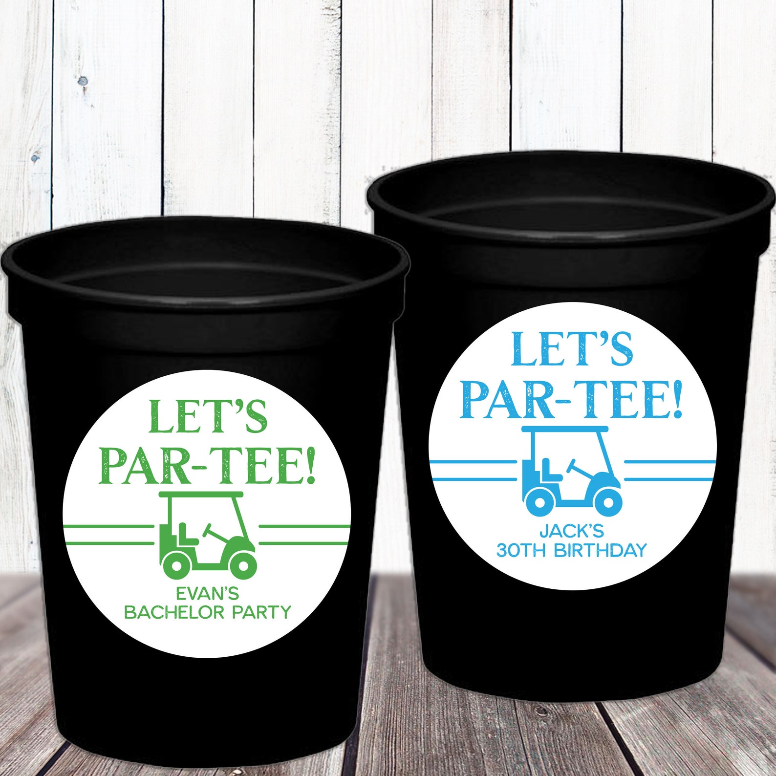 Golf Party Favor Stickers - Bachelor Party Stickers - Custom Labels ...