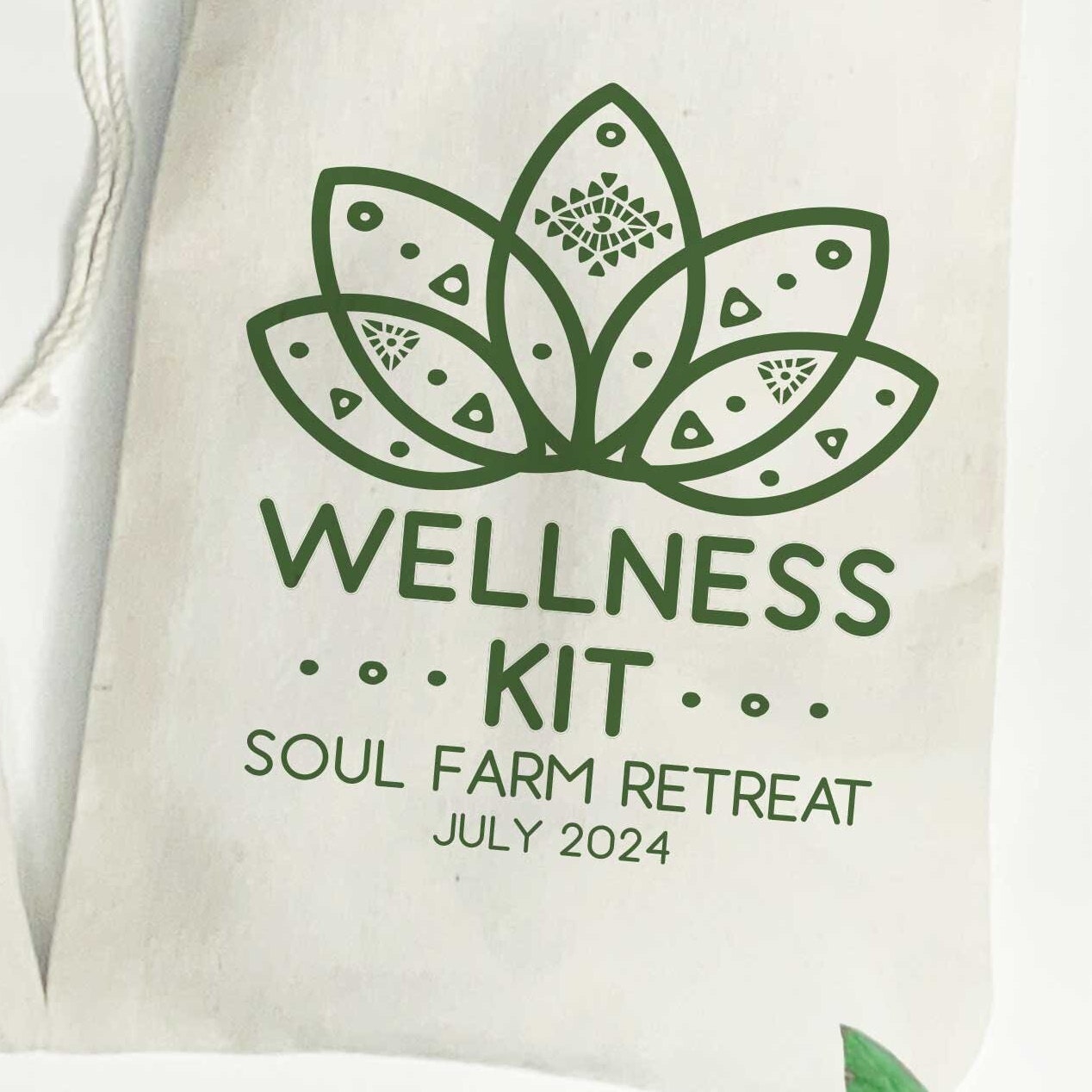 Wellness Kit Gift Bags | Yoga Retreat & Spa Day Favor Bags | Lotus ...
