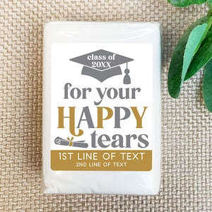 For Your Happy Tears Graduation Tissue - Graduation Party Favors ...