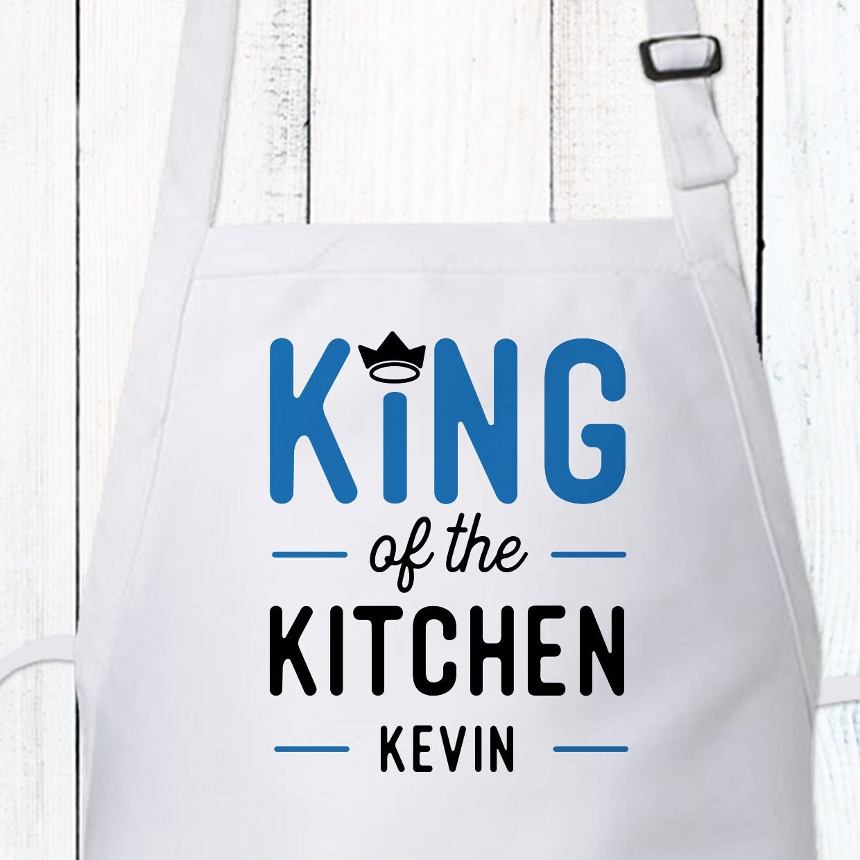 Custom Aprons for Men Father's Day Gift King of the - Etsy