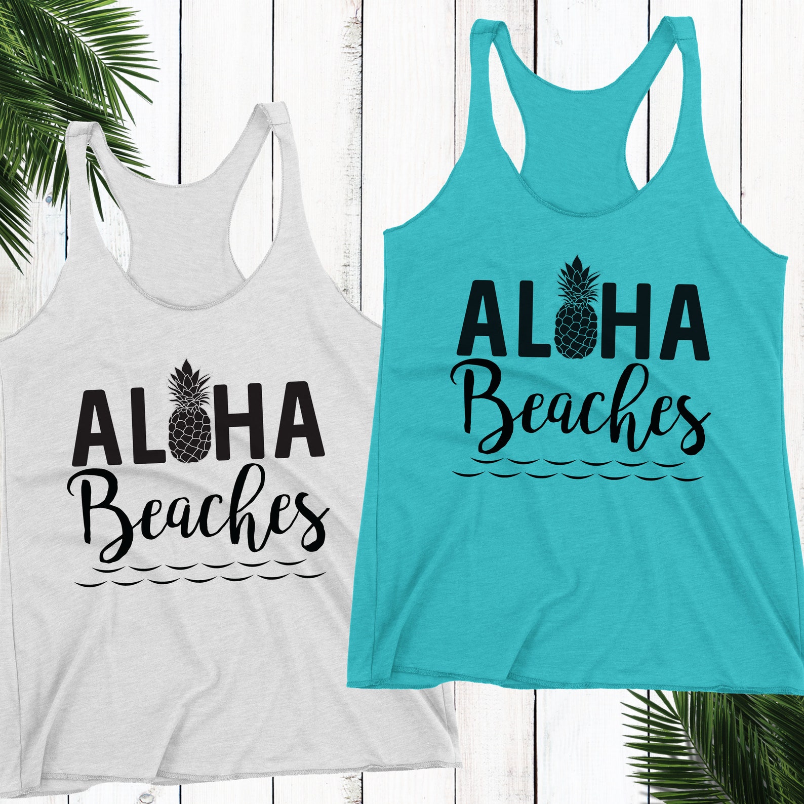 Hawaii Trip Beach Tank Top for Women Beach Bachelorette | Etsy