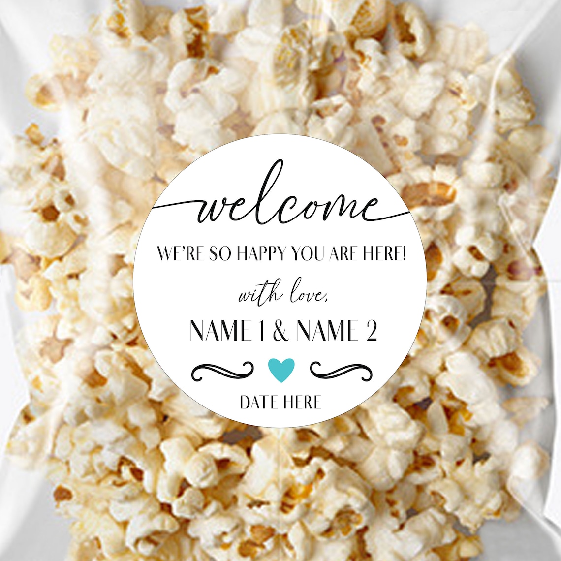 Wedding Welcome Labels Welcome Favor Stickers for Out of - Etsy