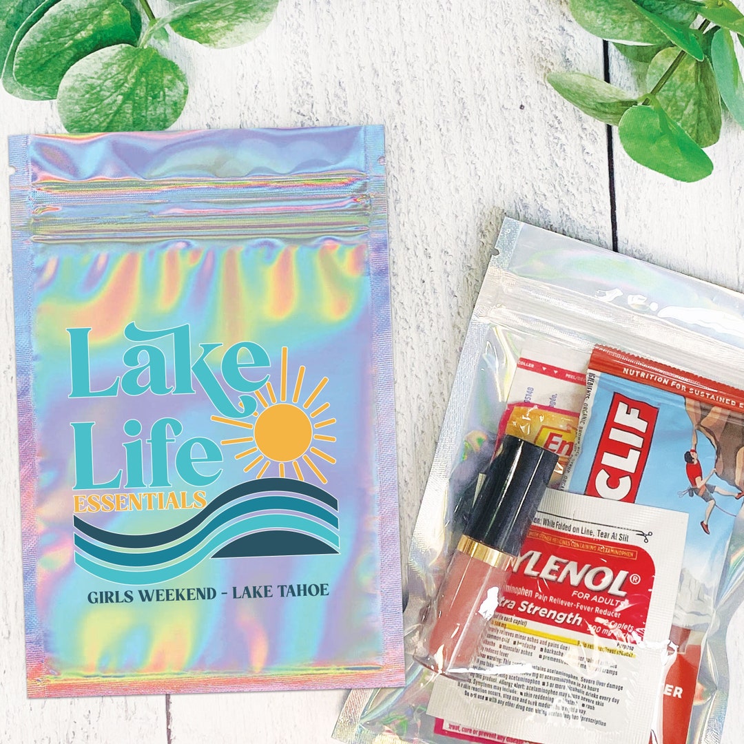 Lake Life Gift Bags for Boat Party, Lake Weekend Favor Bags, Lake Girls ...