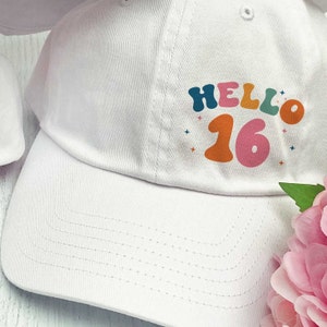 Retro 21st Birthday Hat - Smiley Face Hats - Groovy Birthday Squad Hats ...