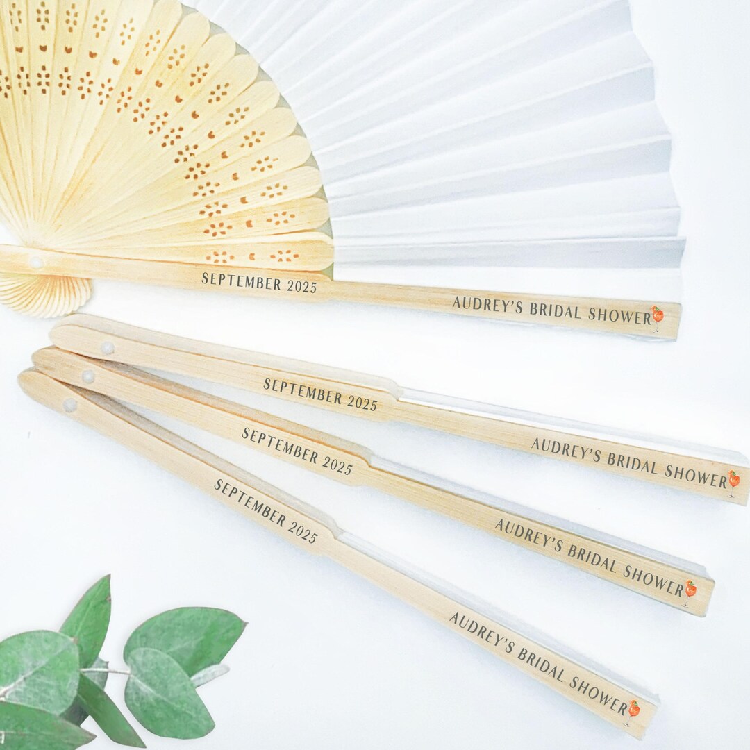 Personalized Aperol Spritz Party Fan: Bachelorette, Wedding Favor - Etsy