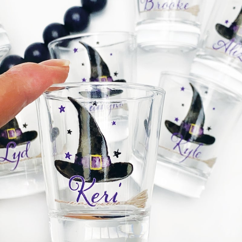Witch Shot Glasses - Etsy
