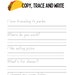 26 Pages Copy and Trace Worksheets, Easy Download, Practice Worksheets ...
