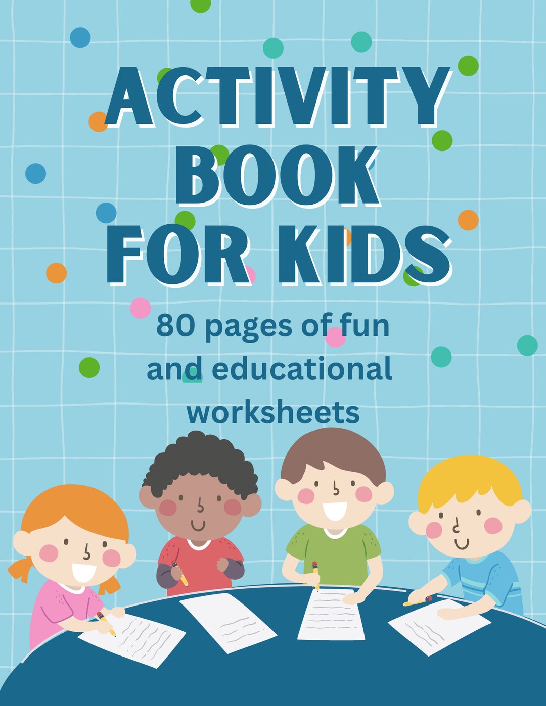 80 Pages of Fun and Educational Worksheets for Preschool and Up ...