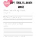26 Pages Copy and Trace Worksheets, Easy Download, Practice Worksheets ...