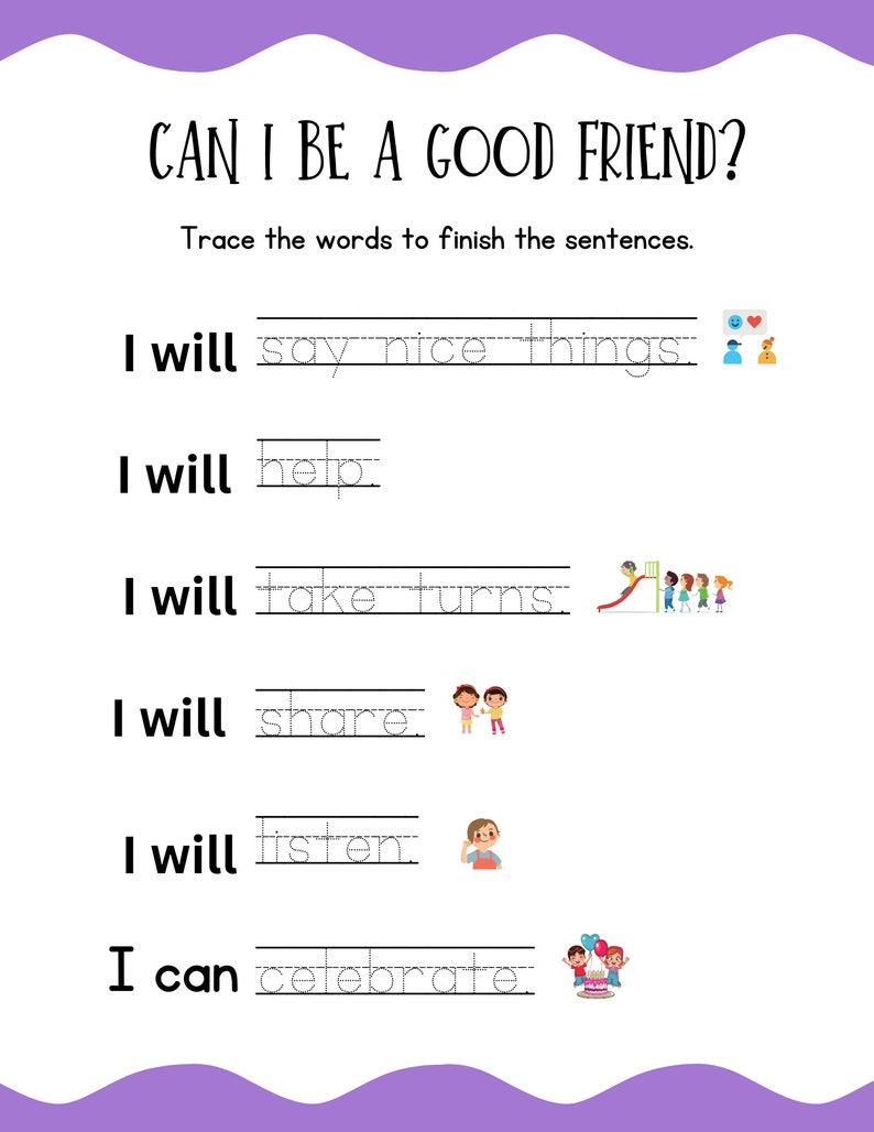 26 Pages Copy and Trace Worksheets, Easy Download, Practice Worksheets ...