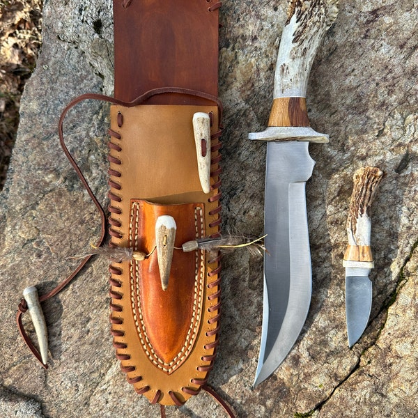 Deer Antler Knife - Etsy