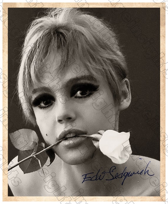 EDIE SEDGWICK 60's Warhol Factory Tragic Superstar 8 | Etsy