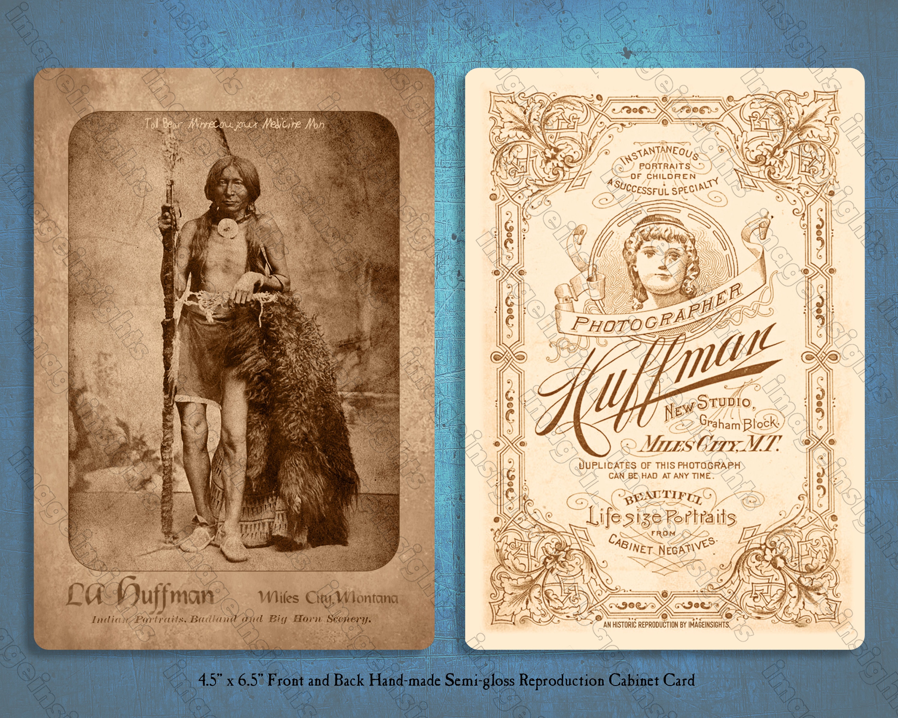Indigenous People - FA HUFFMAN "tall Bear Minnconjou Medicine Man ...