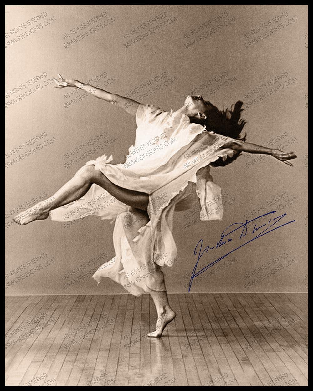 ISADORA DUNCAN Dance Legend Tragic Ending 8 X 10 Restored Photograph ...