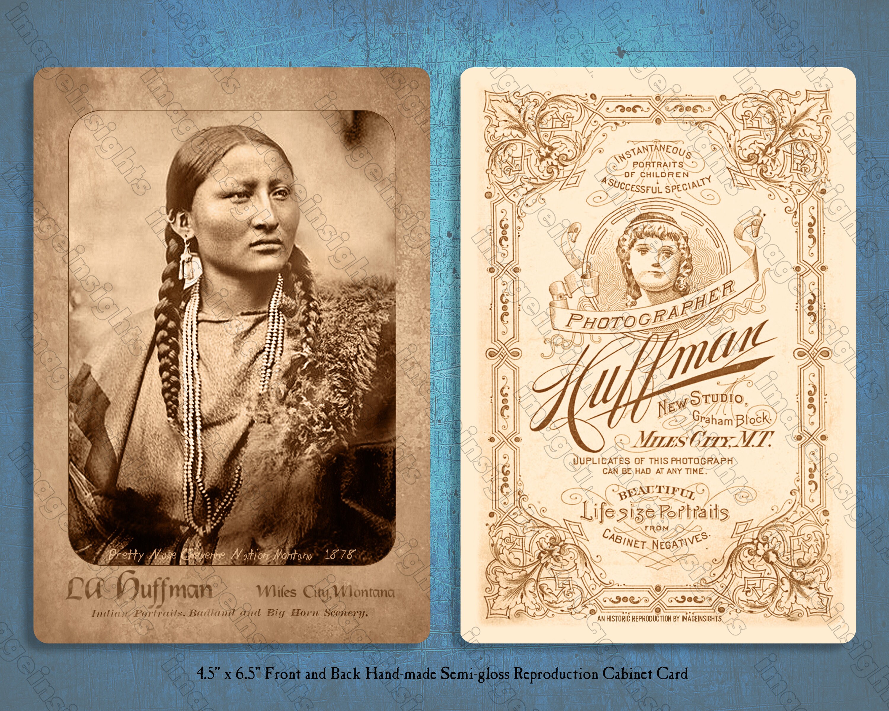 Indigenous People - FA HUFFMAN "pretty Nose" Native American Historic ...