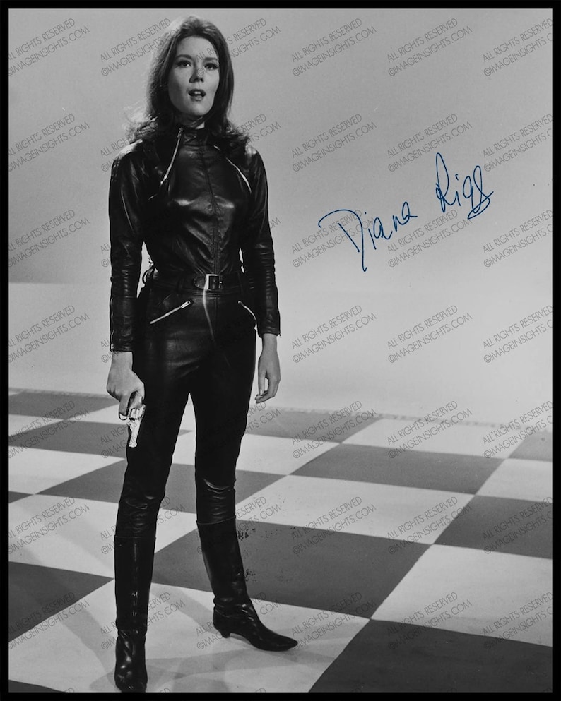 DIANA RIGG TV Avengers 60's Mrs. Peele 3 Acting Legend Beauty 8" X 10 ...