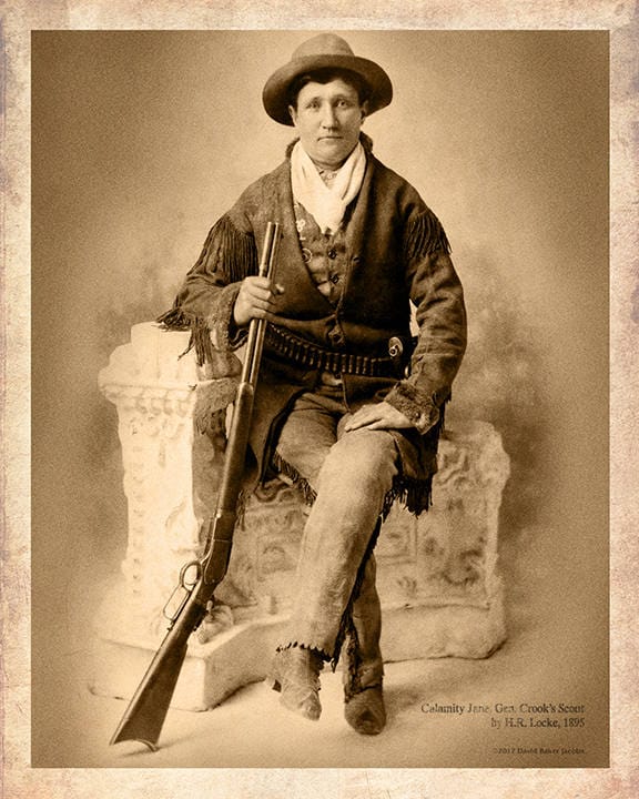 CALAMITY JANE 1895 Frontier Scout and Old West Legend Unique Photo ...