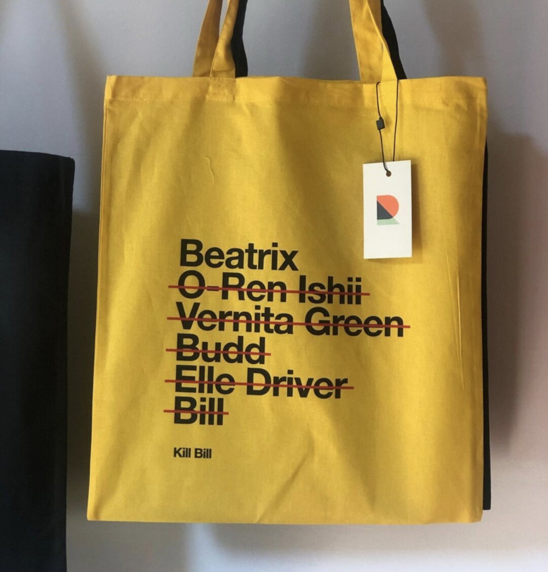 Kill Bill List Tribute Quentin Tarantino Graphic Design Minimal ...