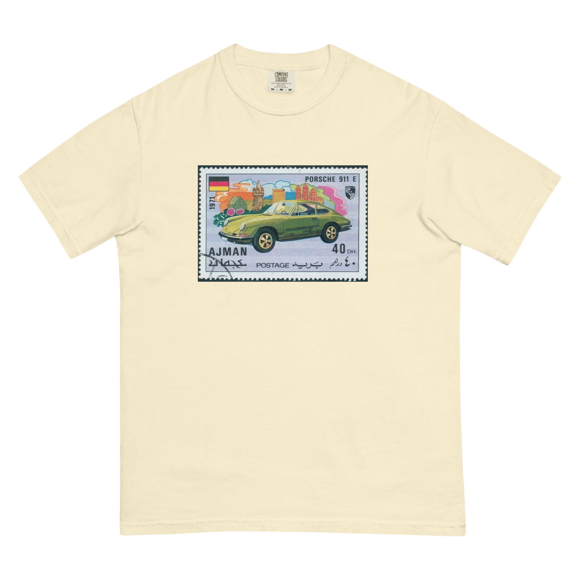 1971 Porsche 911 E Vintage Stamp T-shirt - Etsy