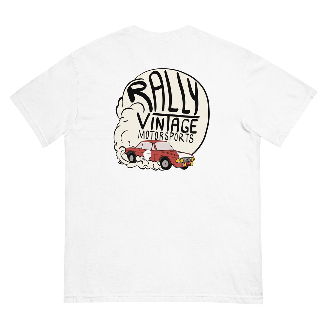 Vintage Rally Motorsports Vintage Style Cotton Tee - Etsy