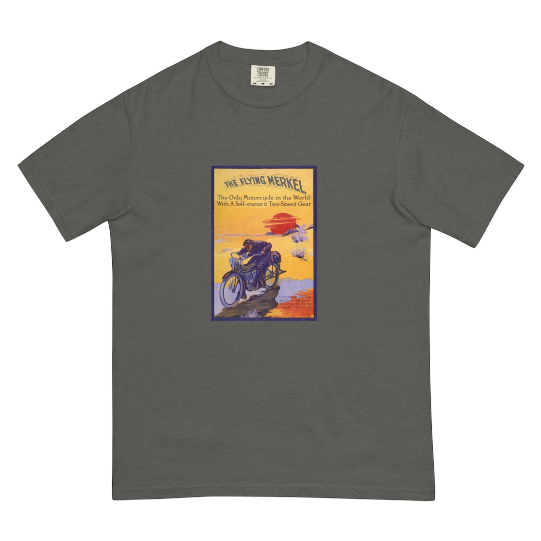 The Flying Merkel 1913 Vintage Poster Unisex T-shirt - Etsy