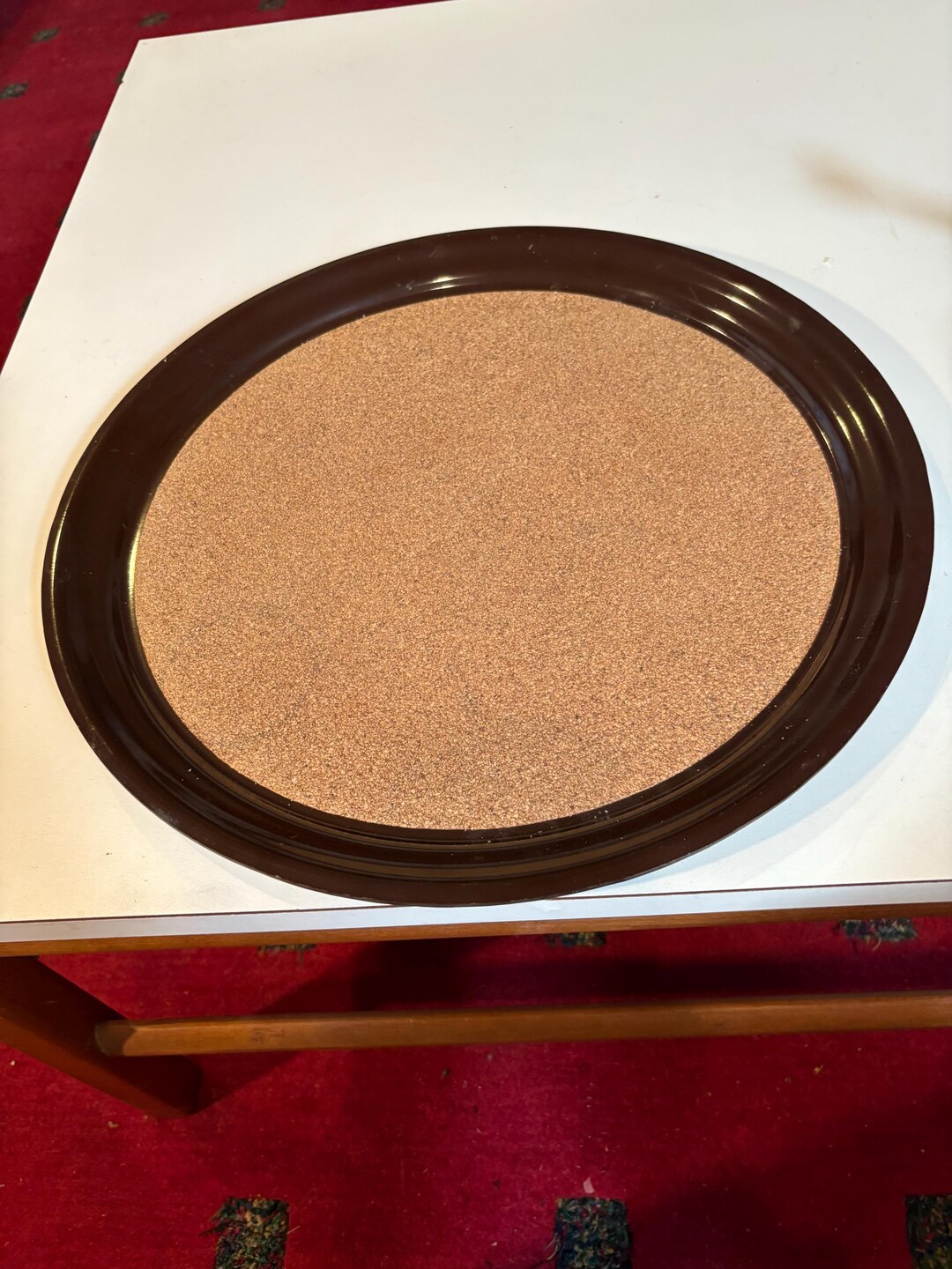 Mid Century Cork and Melamine Serving Tray by Bolta, Boltabilt - Etsy
