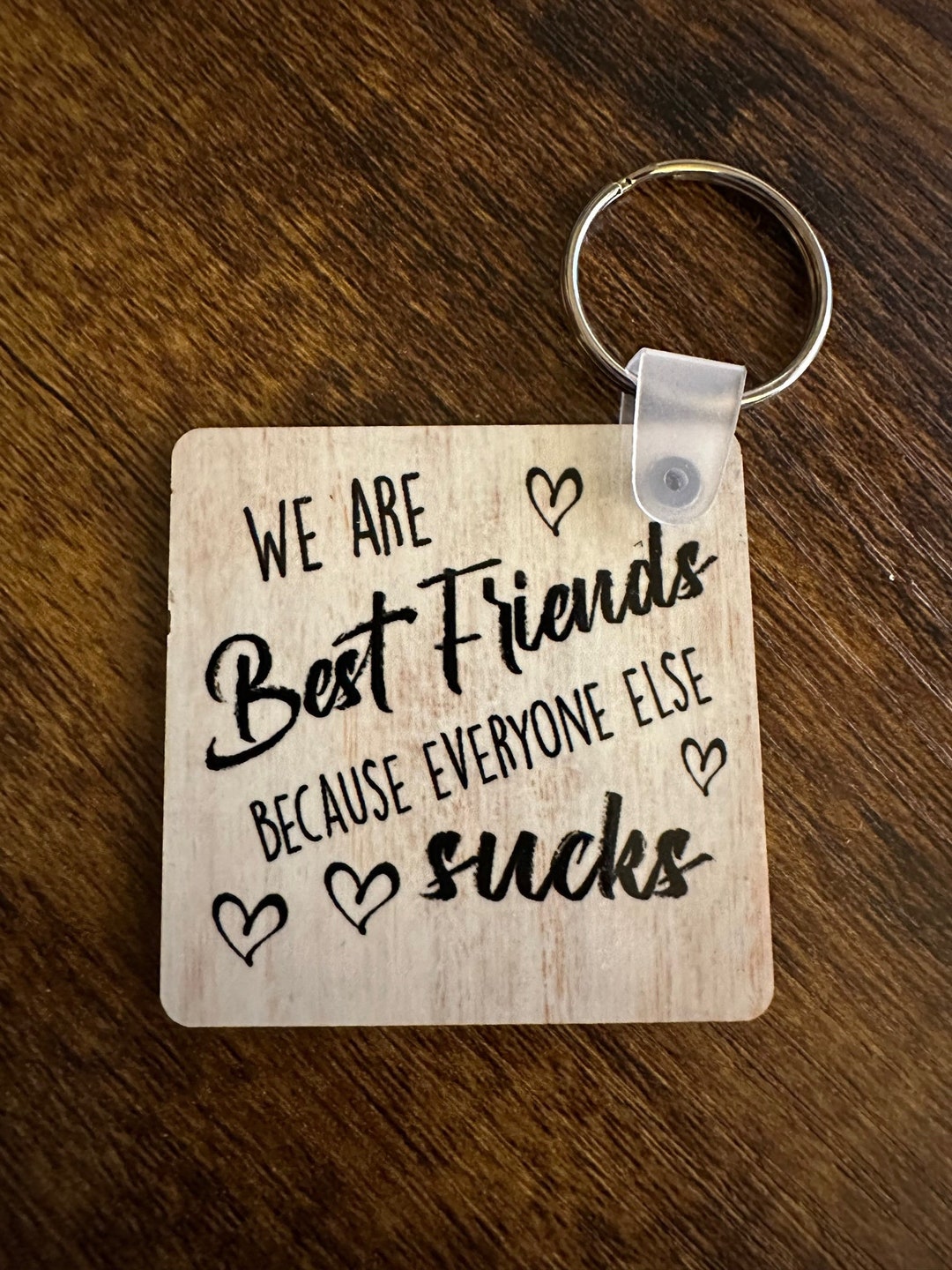 We Are Best Friends Keychain, Friends Gifts, Great Gift Idea for the ...