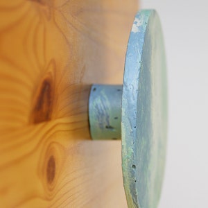 Blue Cabinet Knob | Extra Large Cabinet Knob | XL Knobs| Extra Large Knobs | Knobs | Concrete ...