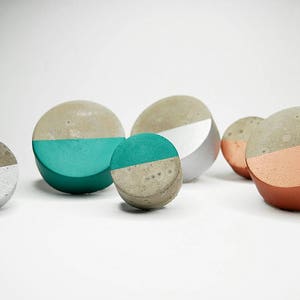 Concrete Knobs | Bouton De Meuble | Cabinet Knobs | Concrete Handles ...