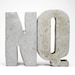 Concrete Letters Large Concrete Letters Concrete Alphabet Concrete ...