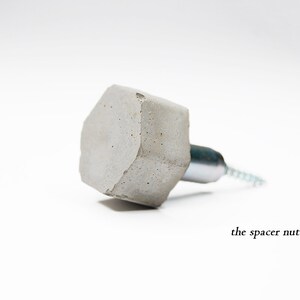 Hexagon Knobs | Concrete Knobs | Bouton De Meuble | Hexagon Knob | Hexagonal Knobs | Honeycomb ...