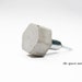 Hexagon Knobs Concrete Knobs Bouton De Meuble Hexagon Knob Hexagonal Knobs Honeycomb Knobs ...