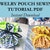 PDF Sewing Pattern for a Travel Jewelry Bag, Sew Your Own Drawstring ...