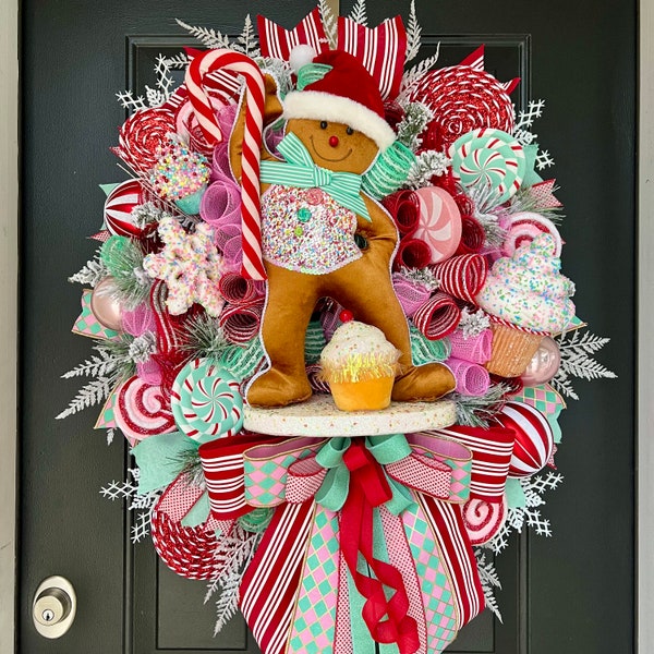 Christmas Wreath Gingerbread - Etsy