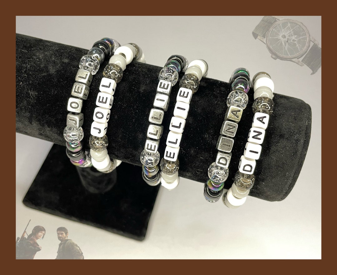 The Last of Us Name Bracelets TLOU 2 Joel Ellie Dina - Etsy
