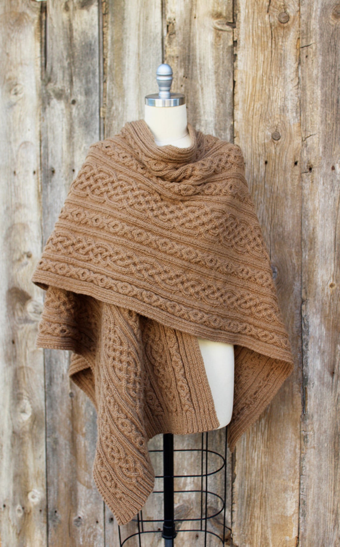 Celtic Wrap Knitting Knitting Pattern - Etsy
