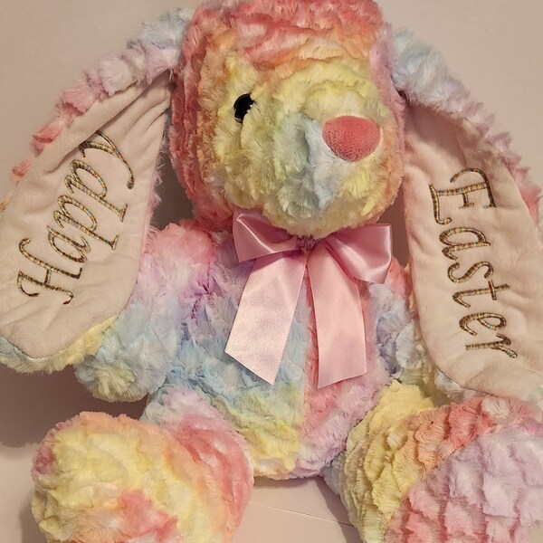 Rainbow Bunny - Etsy