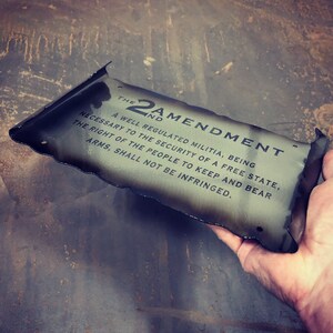 Second Amendment Metal Sign, Rustic Home Decor - Etsy