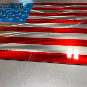 American Flag, Metal Flag, Steel Flag, America Flag, Patriotic Metal ...