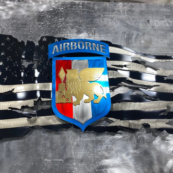 Military Airborne Metal Art - Etsy