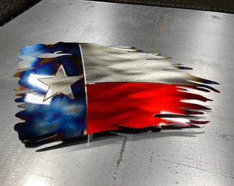 Metal Texas Flag - Etsy